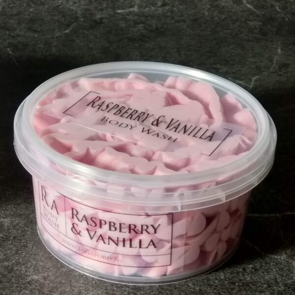 Raspberry Vanilla Body Wash – Inga Ford Soapmaker